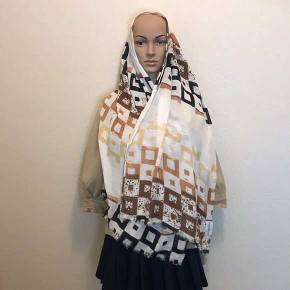 NorthStyle | Accessories | North Style Rayon Geo Print Scarf | Poshmark